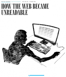 Resource of the Week: What is most accessible, light text on dark ...